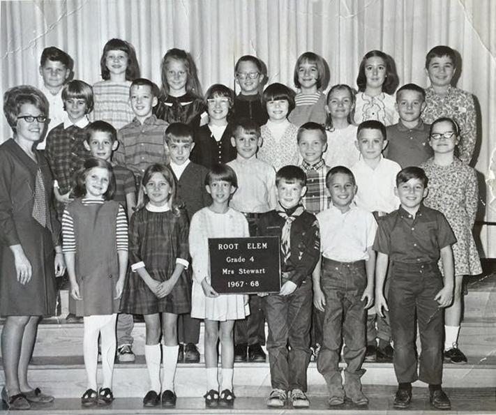 Grade 4, Root Elementary – Fayetteville Class of 76